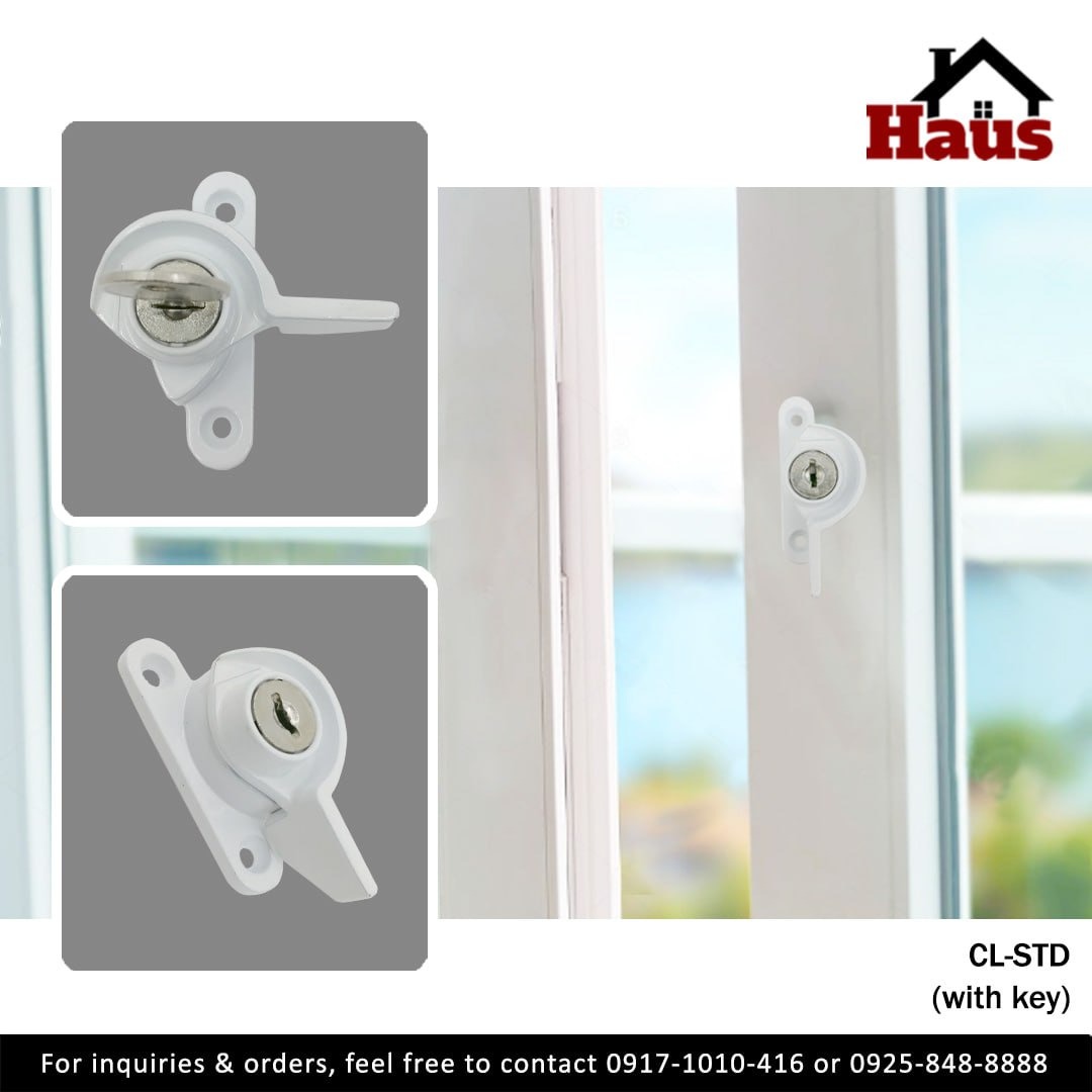 Crescent Lock Half moon Lock CL-STD with Key for sliding window on ...