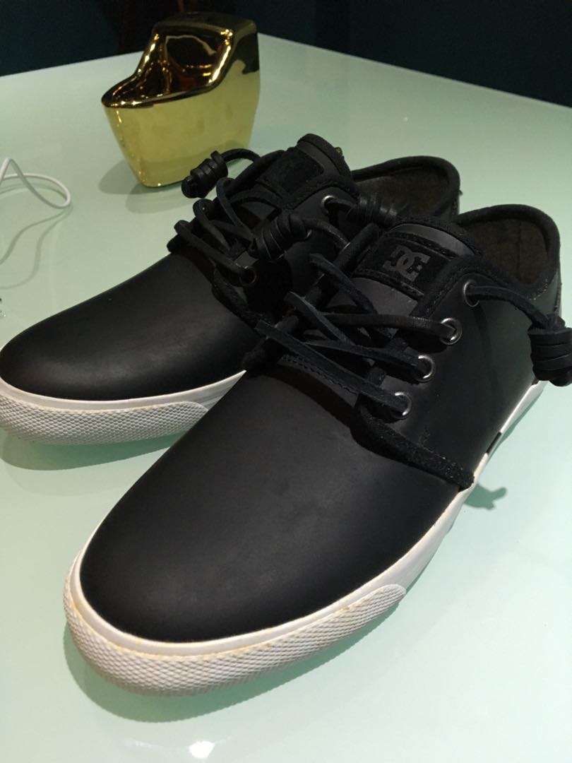 Dc leather, Men's Fashion, Footwear, Casual Shoes on Carousell