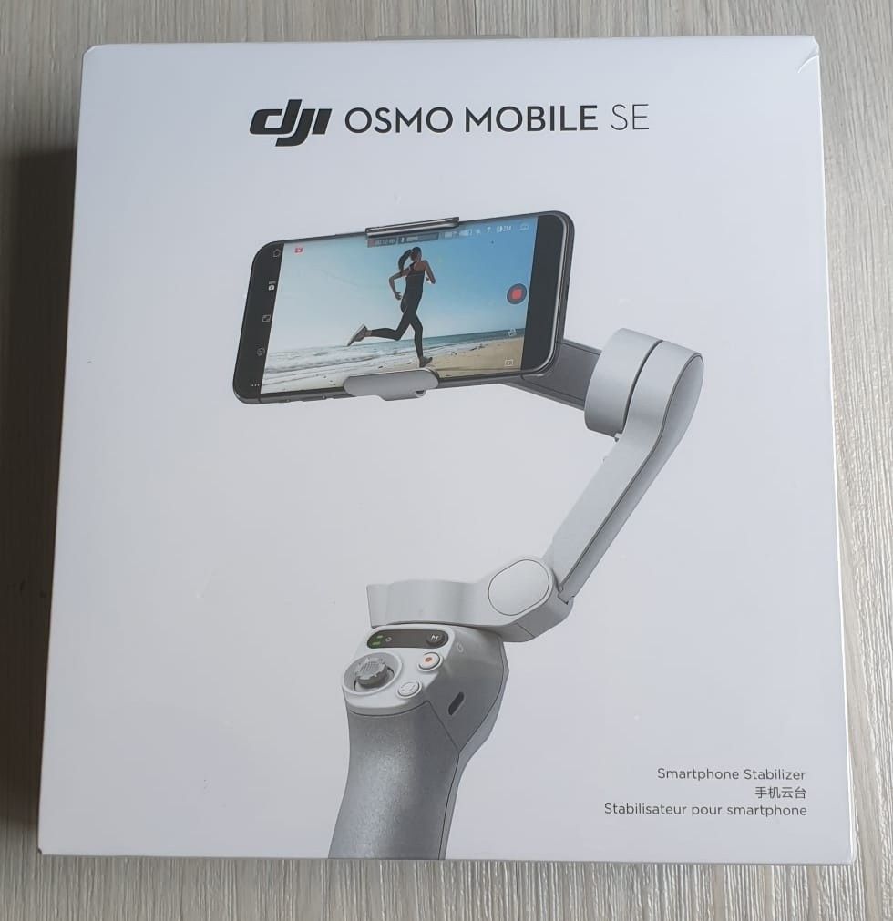 DJI Osmo Mobile SE with Fill Light Clamp BNIB, Photography, Photography Accessories, Gimbals ...