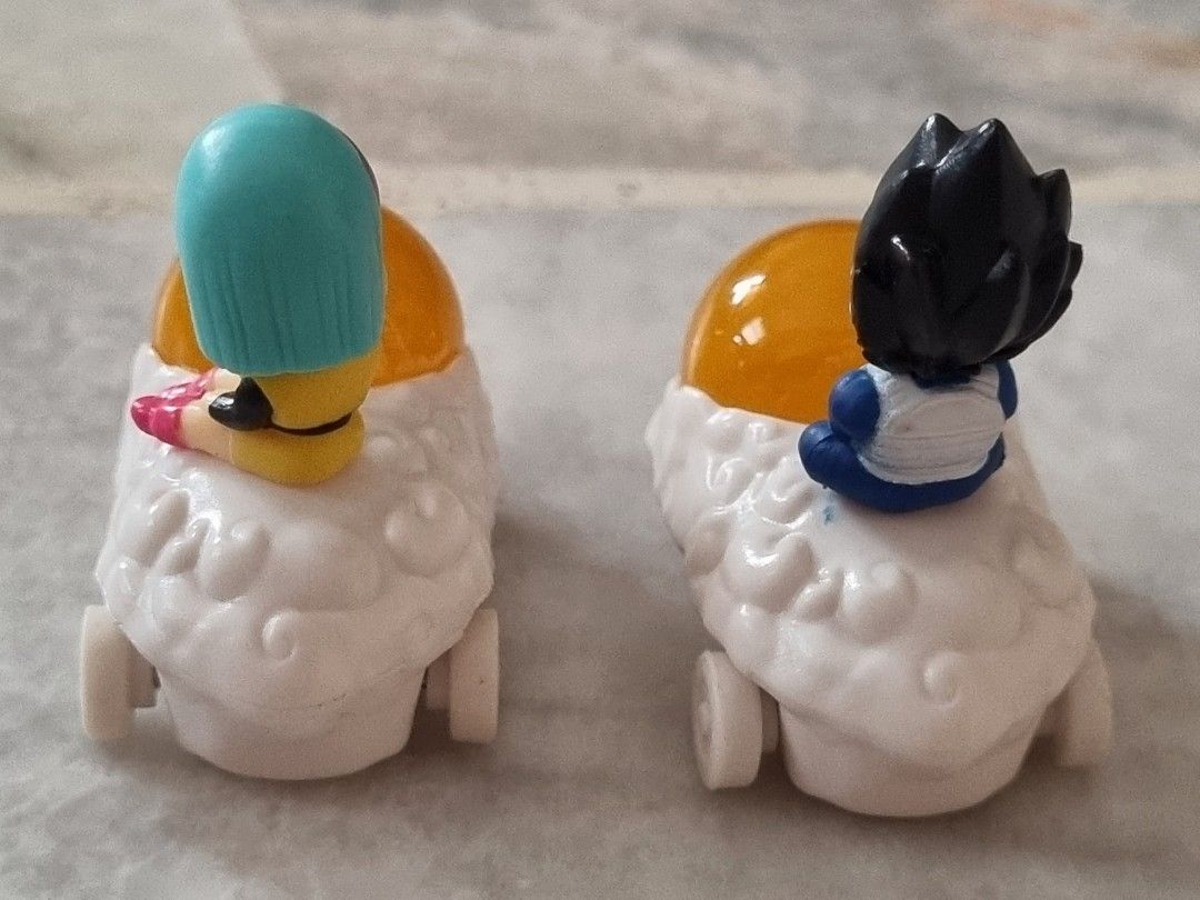 Dragonball Vegeta And Bulma Pull back vehicle, Hobbies & Toys, Toys ...
