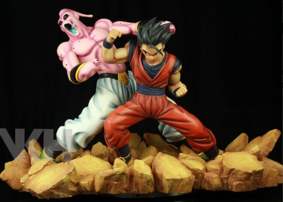 1/6 Scale Dragonball VKH Ultimate Gohan VS Buu Resin Dragon Ball, Toys ...