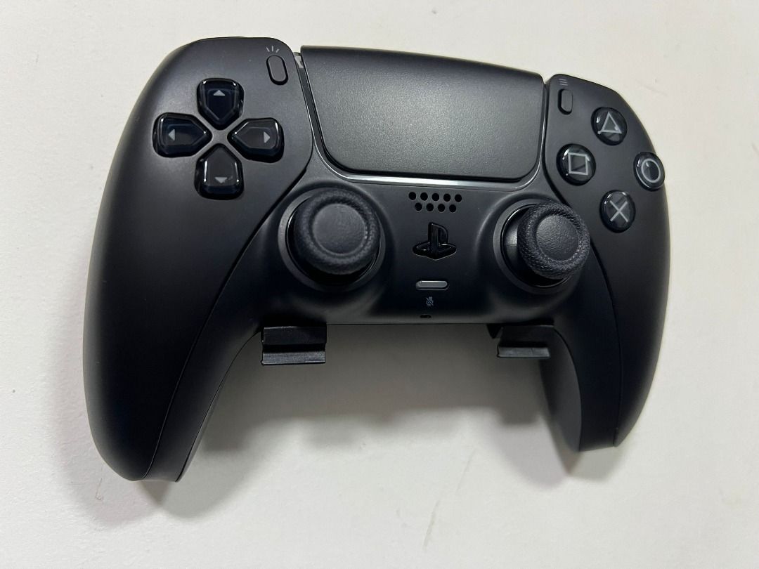 Dualsense PS5 Controller Black Playstation 5, Video Gaming, Gaming ...