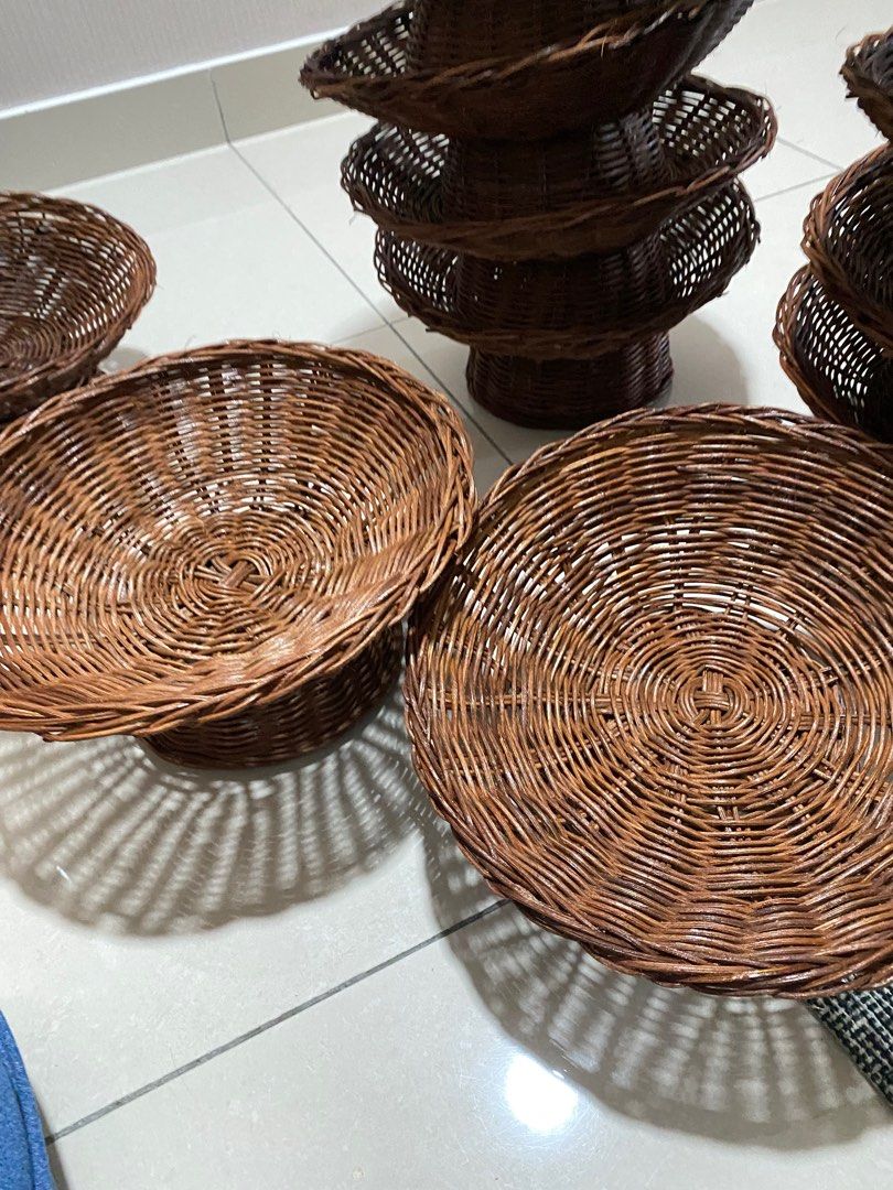 Dulang Hantaran Rotan [sewa/rent], Furniture & Home Living, Home Decor ...