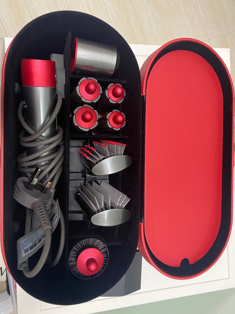 Dyson Airwrap with display stand, Beauty & Personal Care, Hair on Carousell