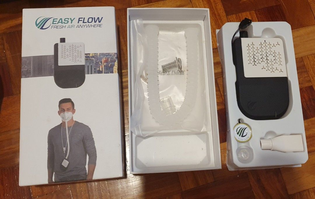Easy flow personal air filtration, Health & Nutrition, Face Masks ...