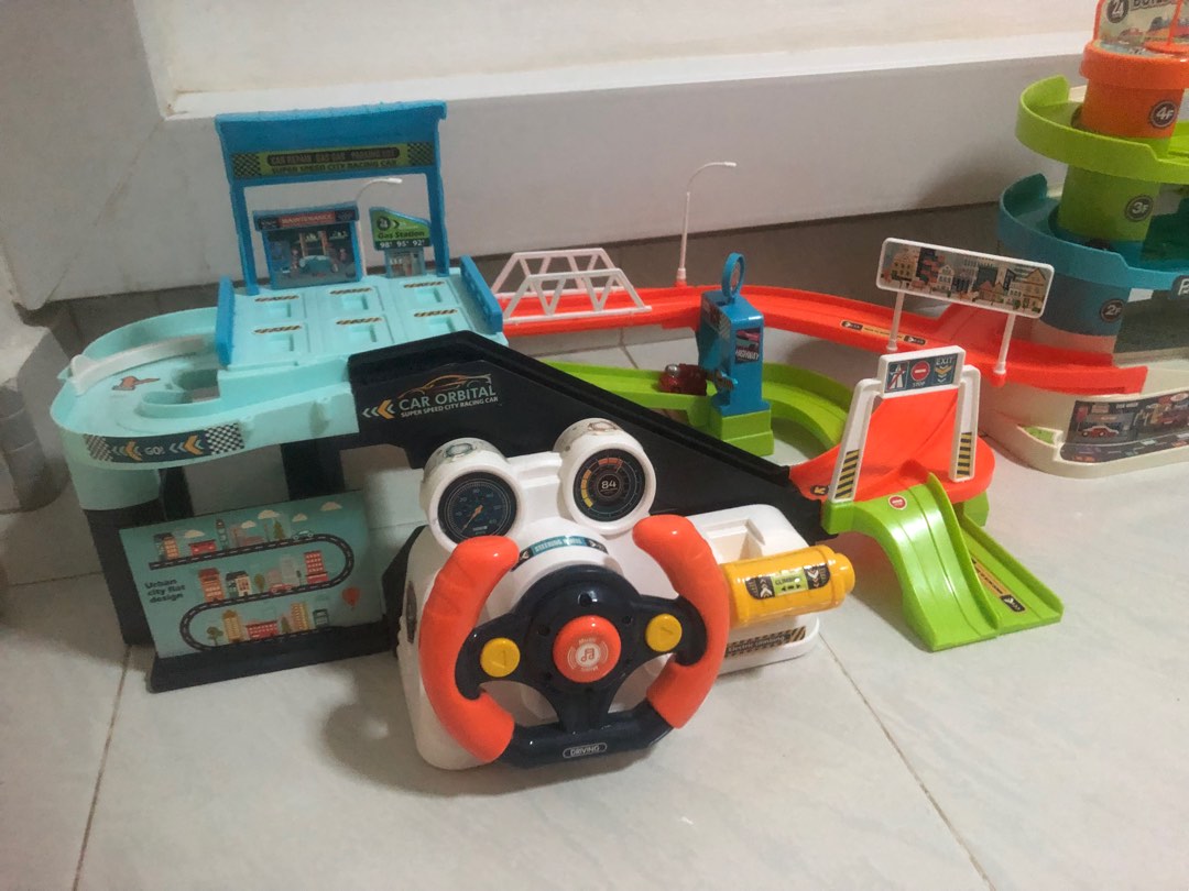 Electric Car Park Toy car set, Hobbies & Toys, Toys & Games on Carousell