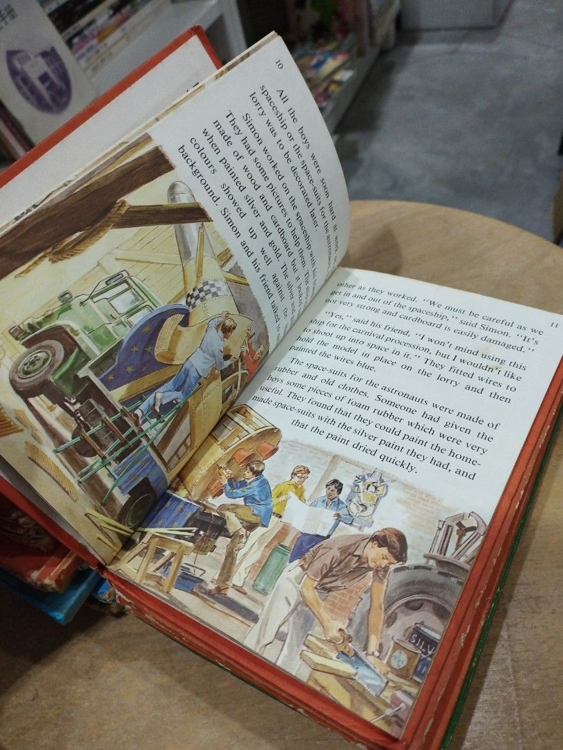 (ENG) The Ladybird Key Words Reading Scheme Series Books, Hobbies ...