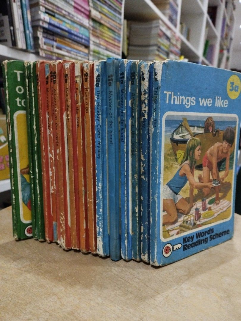 (ENG) The Ladybird Key Words Reading Scheme Series Books, Hobbies ...