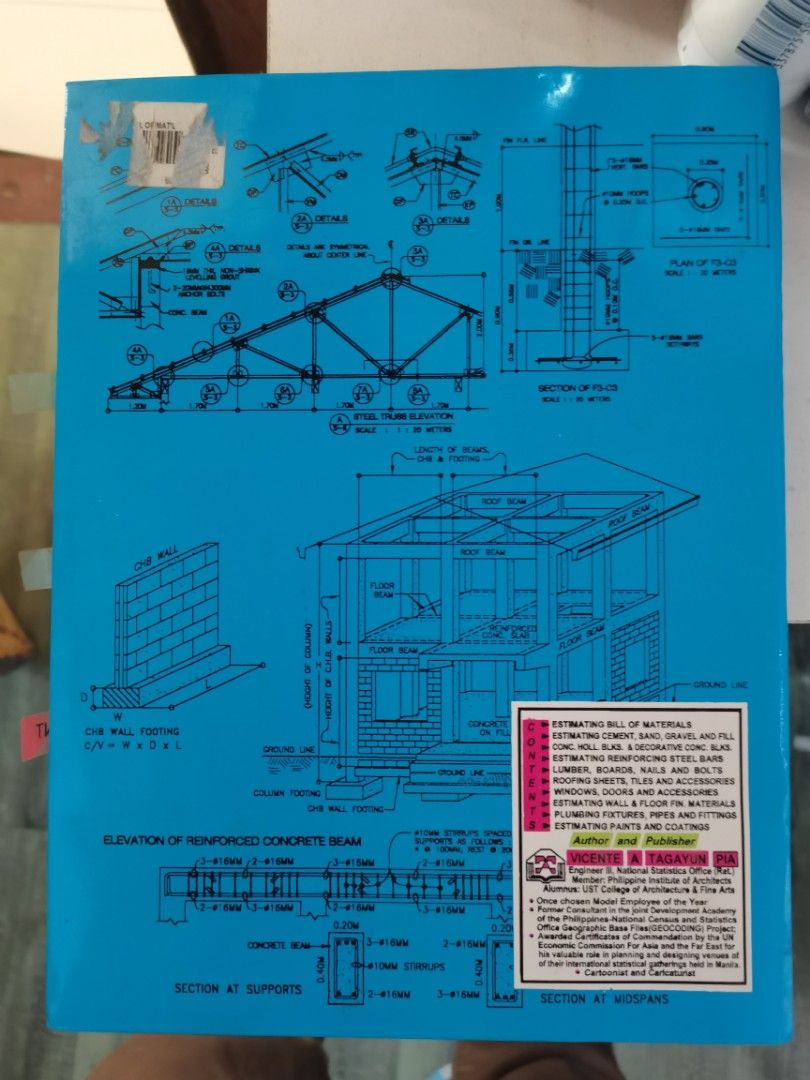 Estimating Bill of Materials by Vicente Tagayun, Hobbies & Toys, Books ...