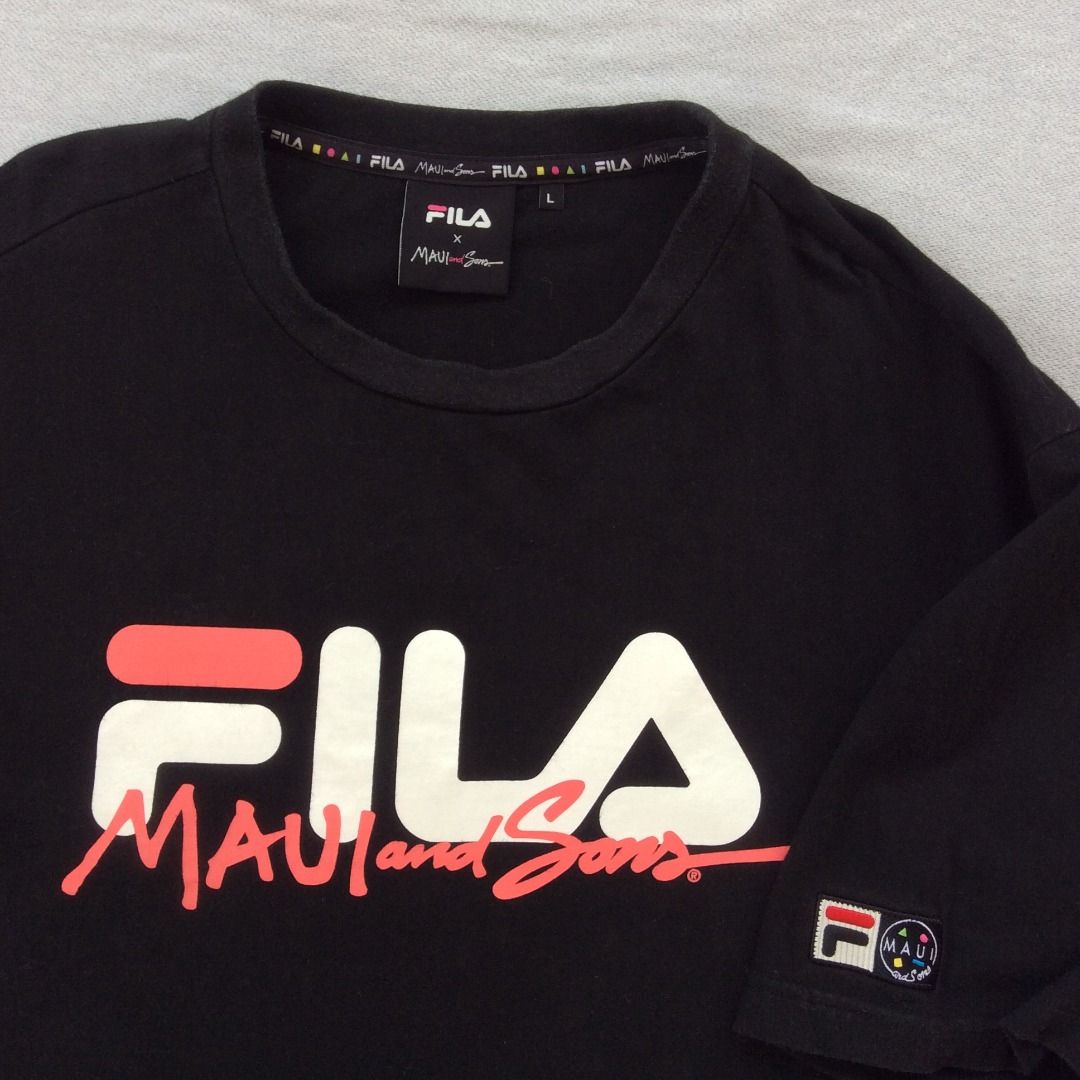 SALE FILA X MAUI AND SONS L ON TAG, Men's Fashion, Tops & Sets, Tshirts ...