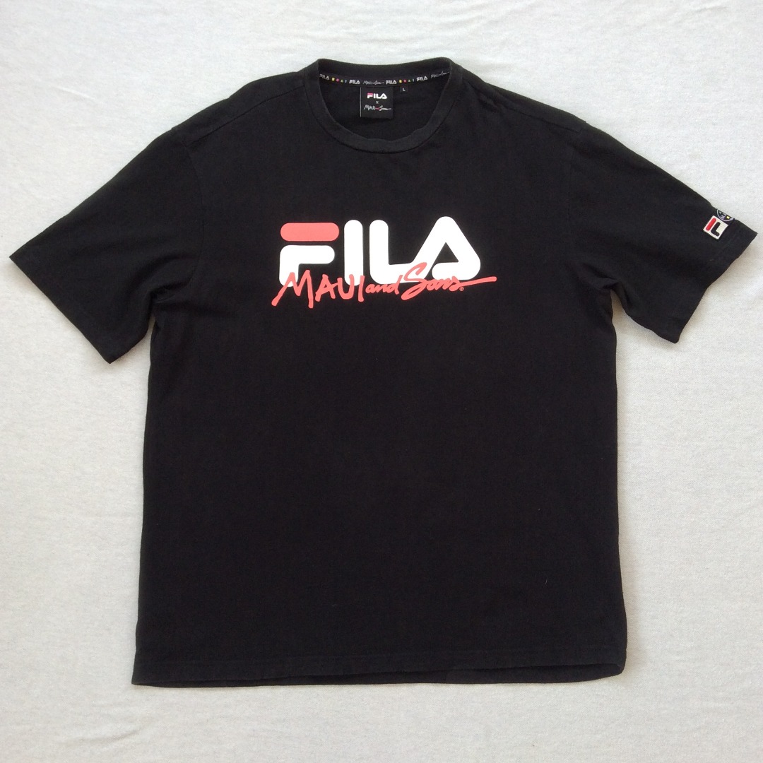 SALE FILA X MAUI AND SONS L ON TAG, Men's Fashion, Tops & Sets, Tshirts ...