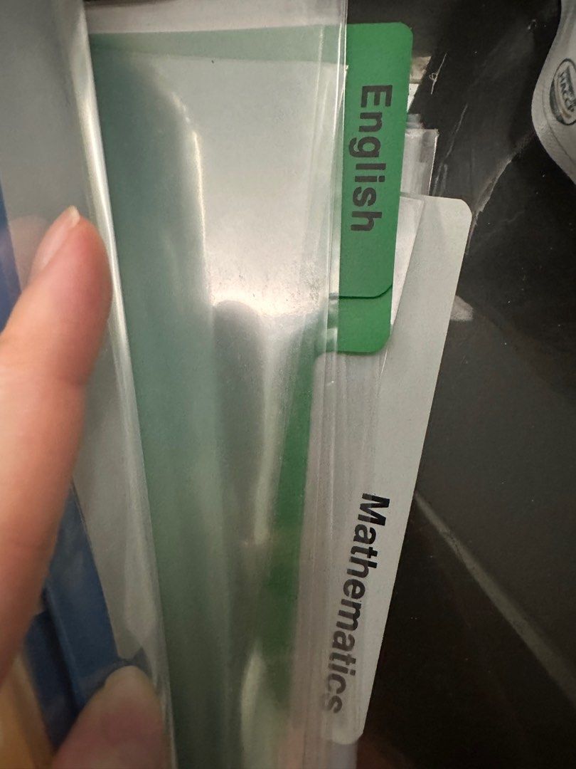 File dividers and clear folders, Hobbies & Toys, Stationery & Craft ...