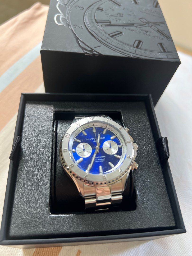 Filippo Loreti (limited edition, Ascari Retro Blue Link), Men's Fashion ...