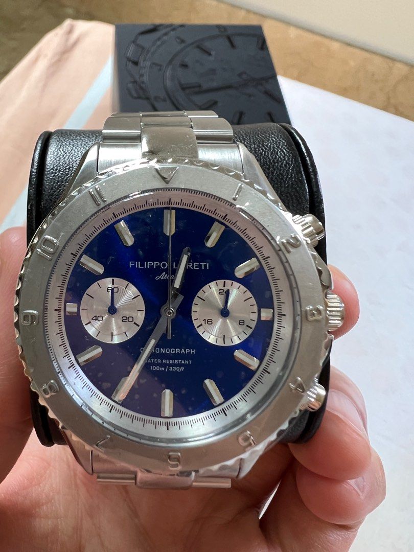 Filippo Loreti (limited edition, Ascari Retro Blue Link), Men's Fashion ...