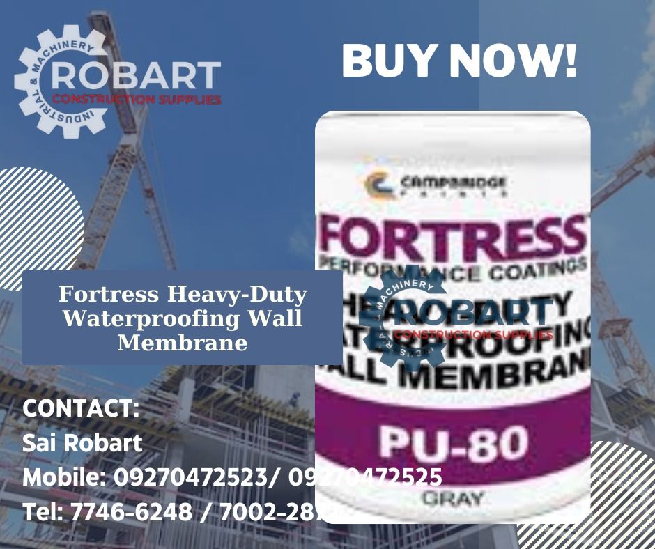 Fortress Heavy Duty Waterproofing Wall Membrane on Carousell