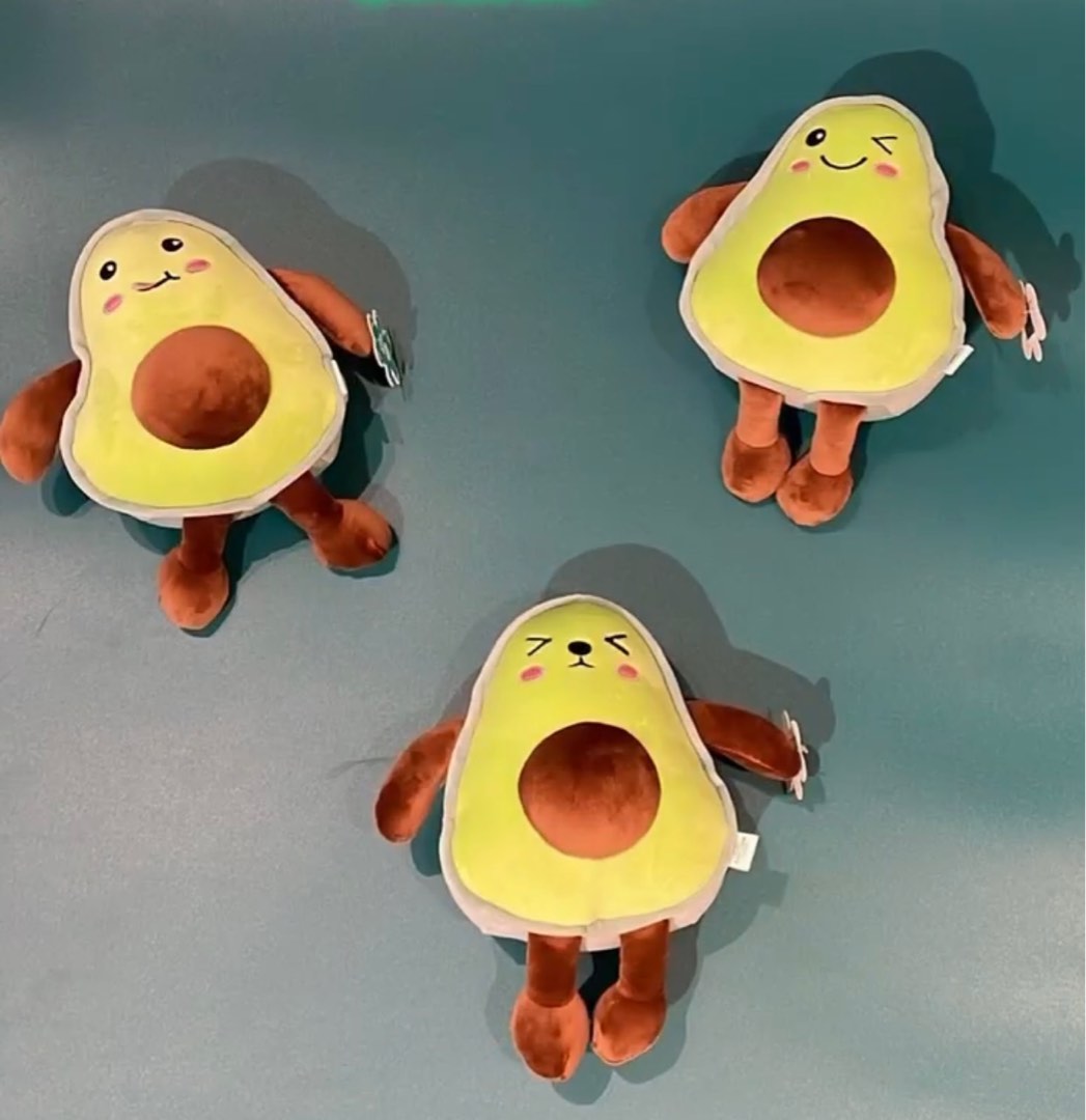 Fun Claw Avocado Plushie Soft Toy, Hobbies & Toys, Toys & Games on ...