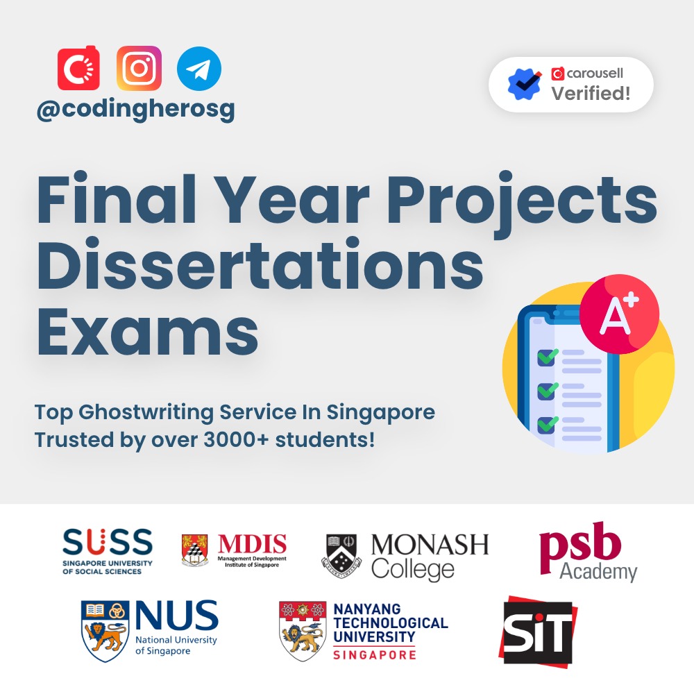 FYP and Exam Help, Learning & Enrichment, Professional Skills on Carousell