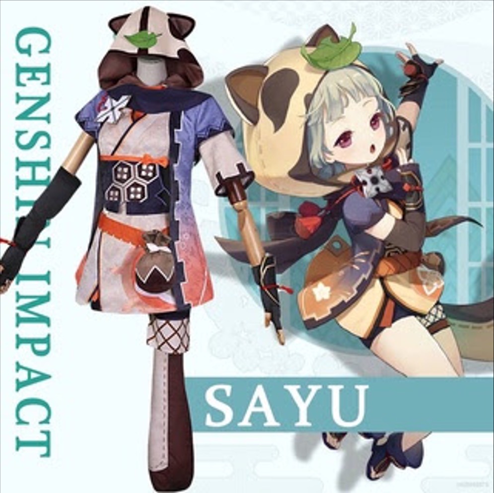 Genshin Impact Sayu Cosplay, Hobbies & Toys, Memorabilia & Collectibles ...