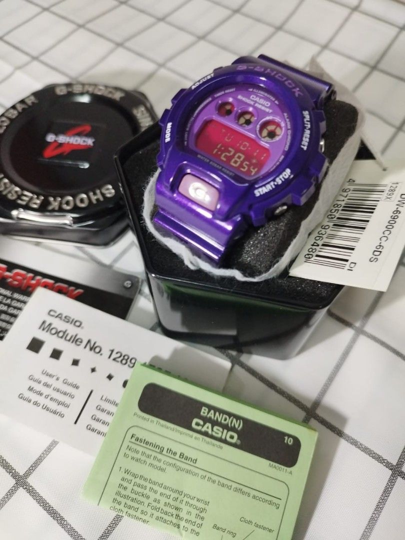 Gshock model cc6 module 1289, Men's Fashion, Watches & Accessories ...