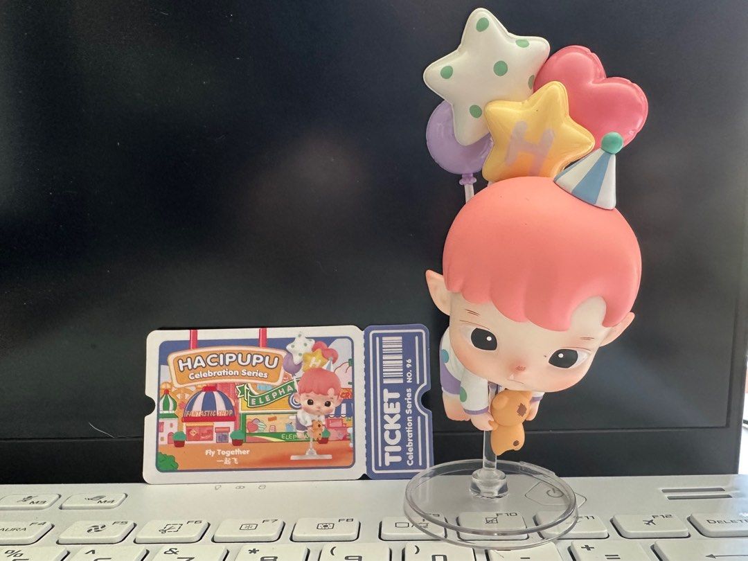 Hacipupu popmart celebration series, Hobbies & Toys, Toys & Games on ...