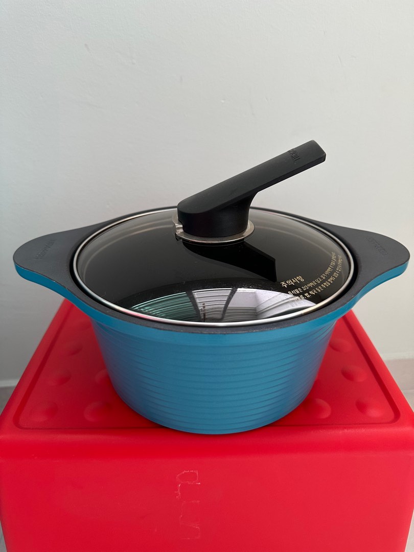 Happycall Alumite Die Cast Stock Pot (20cm), Furniture & Home Living ...