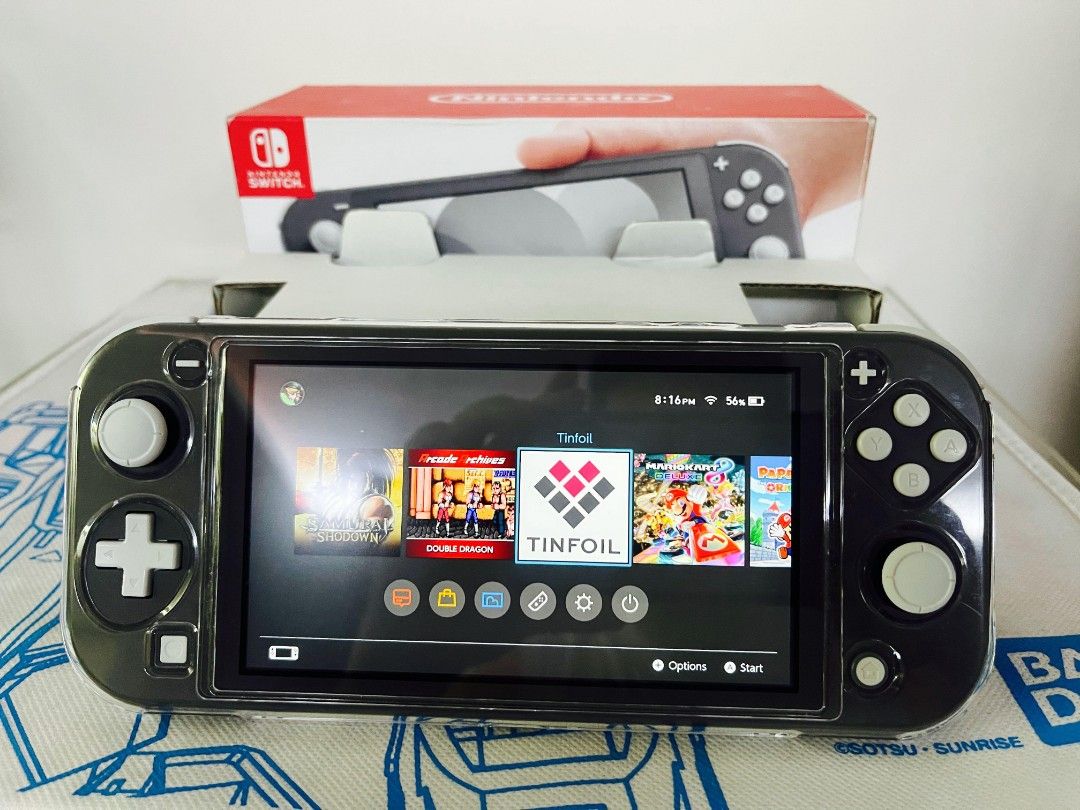 Hard modded Nintendo Switch Lite, Video Gaming, Video Game Consoles ...