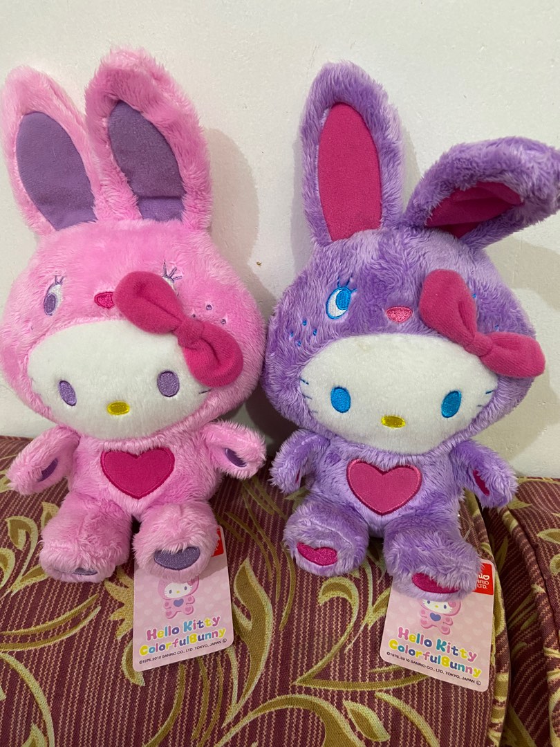 Hello Kitty Colorful bunny on Carousell