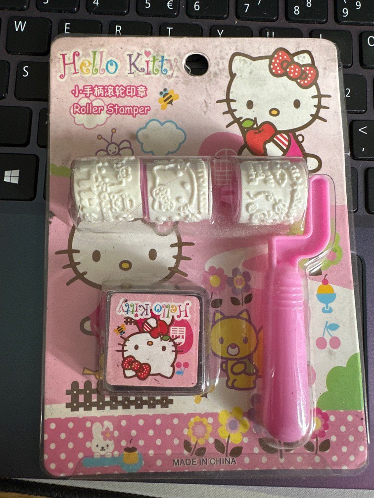 Hello kitty roller stamp on Carousell