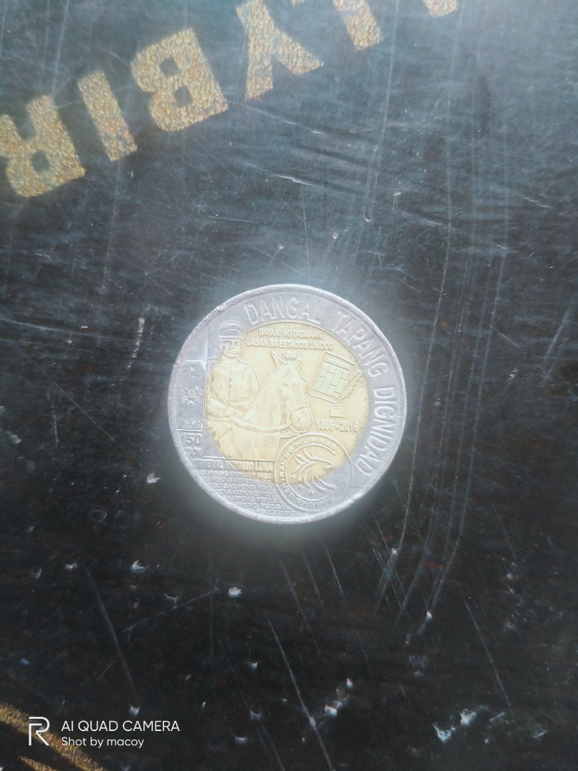 HENERAL LUNA 10 PESO COIN on Carousell
