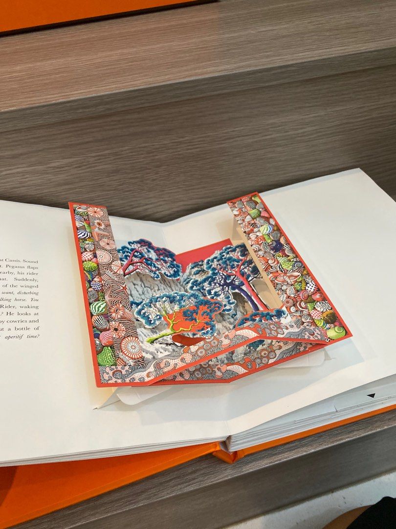 Hermes Pop up book, Luxury, Accessories on Carousell