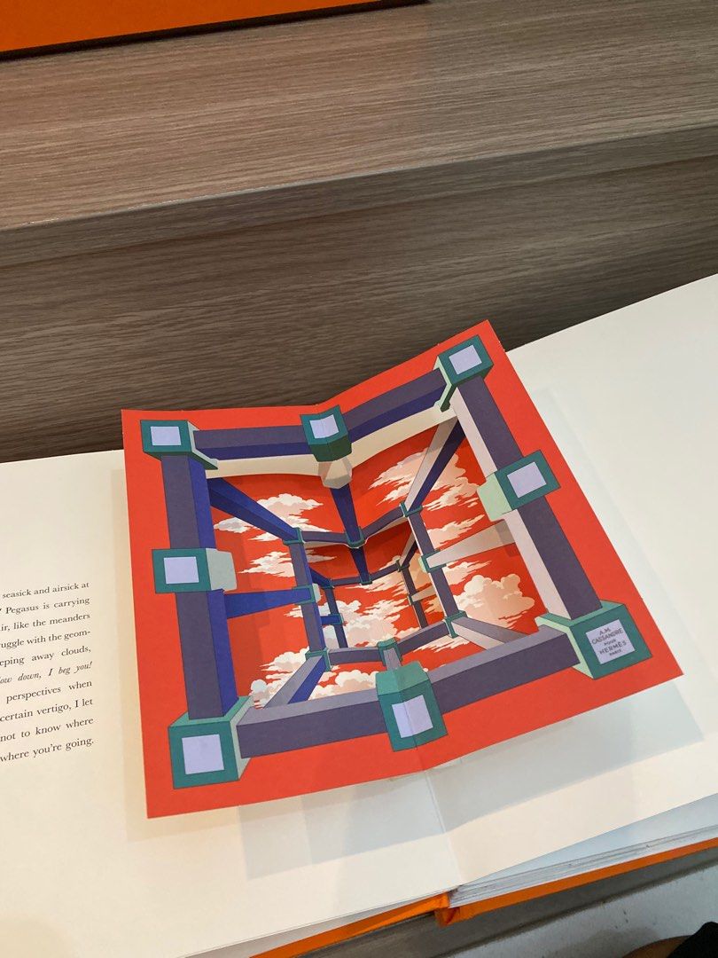 Hermes Pop up book, Luxury, Accessories on Carousell