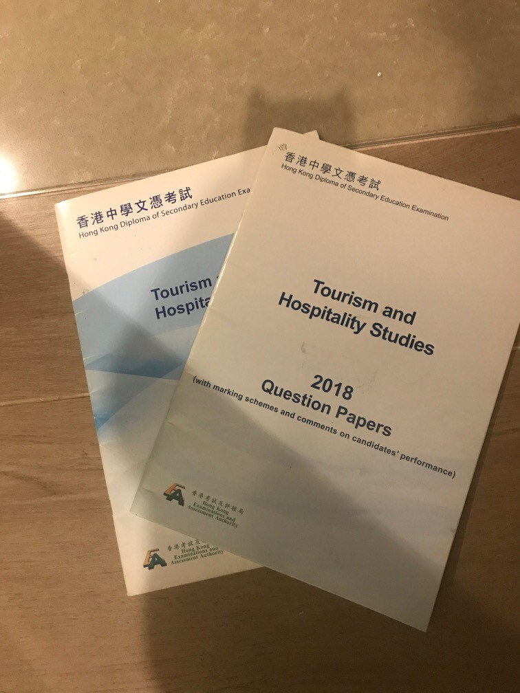 Hkdse THS past paper books including marking scheme and more, 興趣及遊戲, 書本 ...