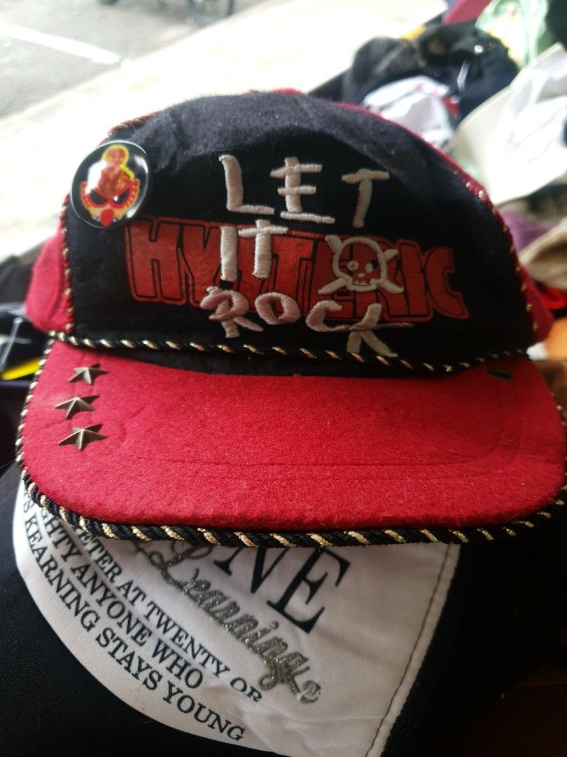Hysteric Mini Let It Rock Cap, Men's Fashion, Watches & Accessories ...