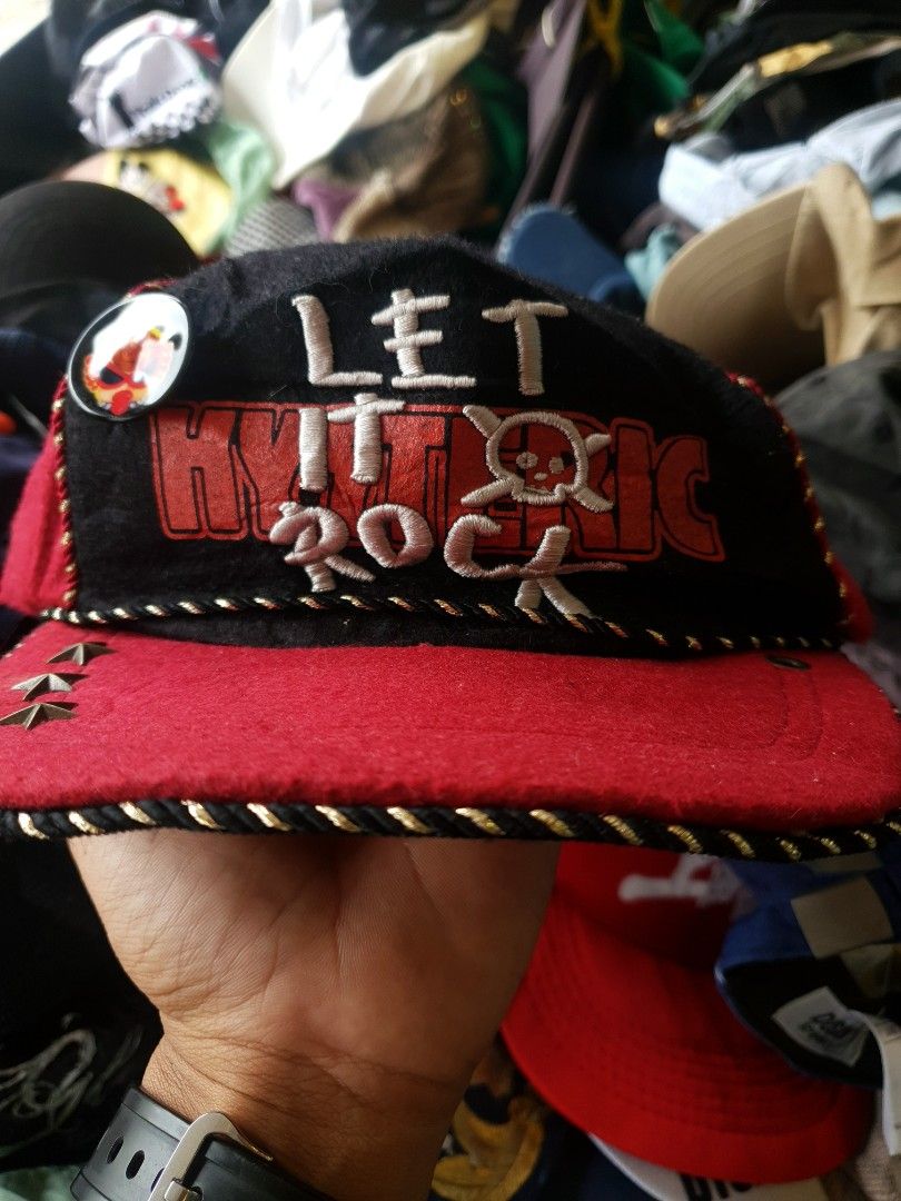 Hysteric Mini Let It Rock Cap, Men's Fashion, Watches & Accessories ...