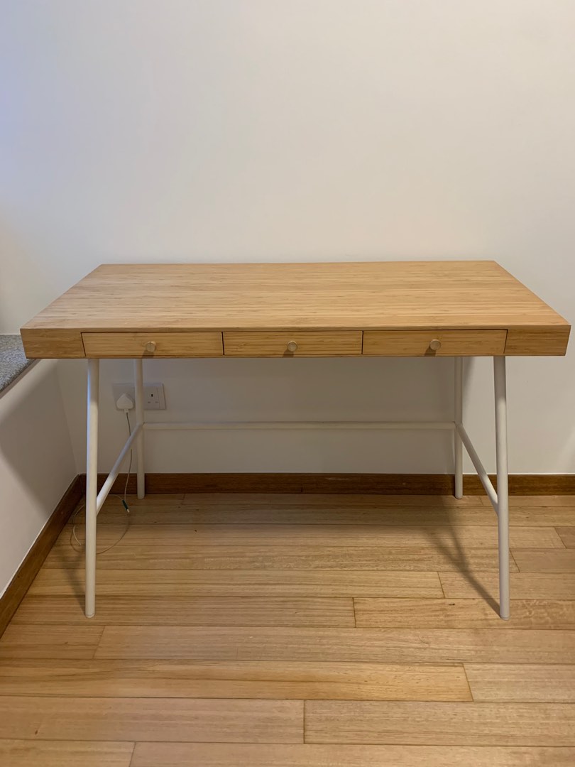 Ikea Writing Table, Furniture & Home Living, Furniture, Tables & Sets ...