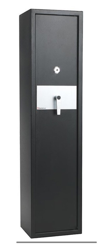 Imported SANDLEFORD 5 Gun Rifle Key(4sided) Type Lock SAFE Level 2 ...