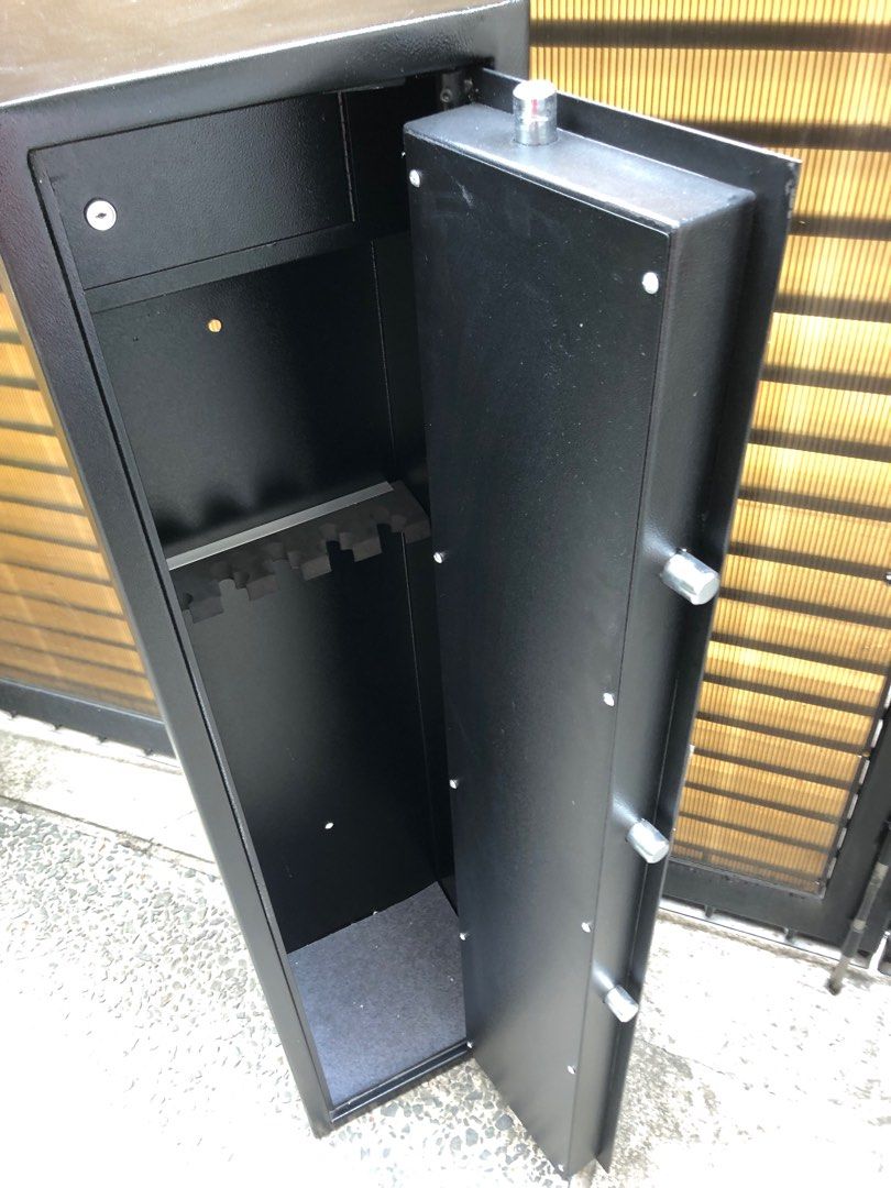 Imported SANDLEFORD 5 Gun Rifle Key(4sided) Type Lock SAFE Level 2 ...