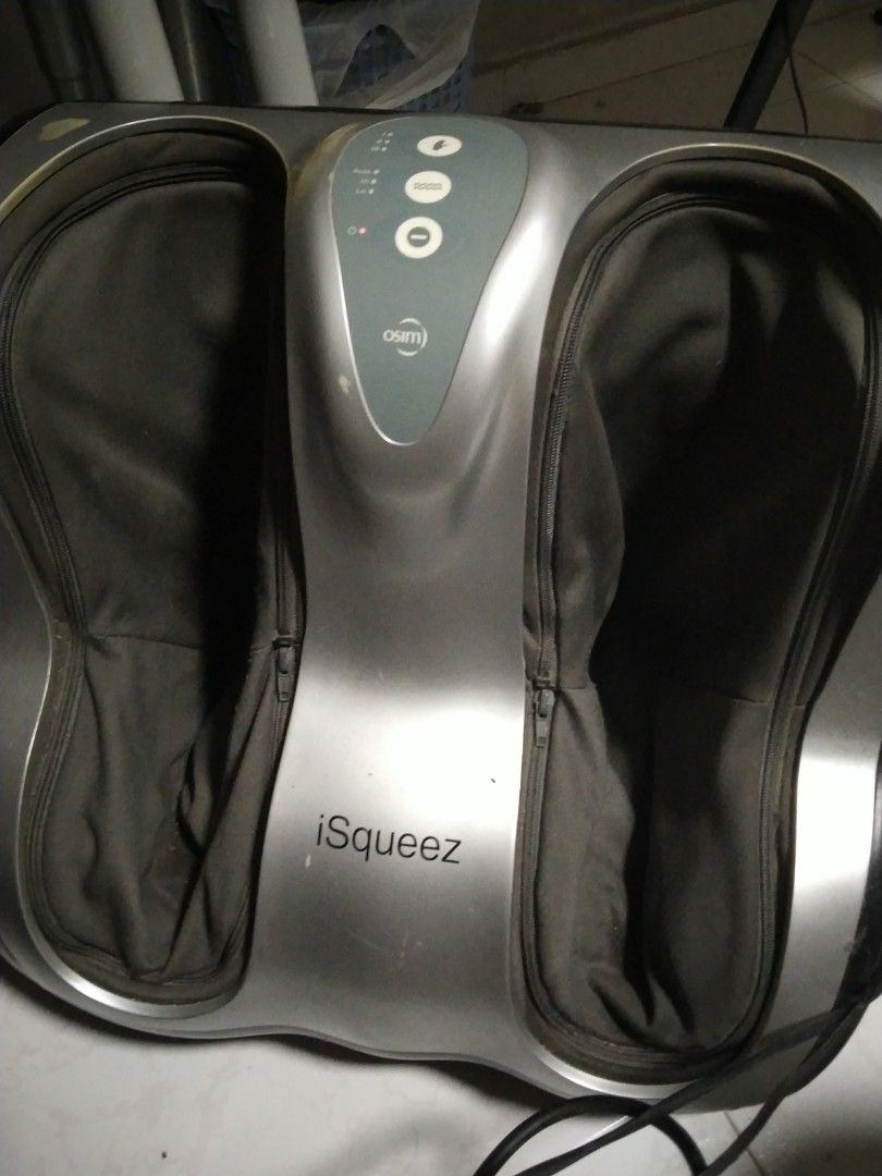 Isqueeze leg foot massager, Health & Nutrition, Massage Devices on ...