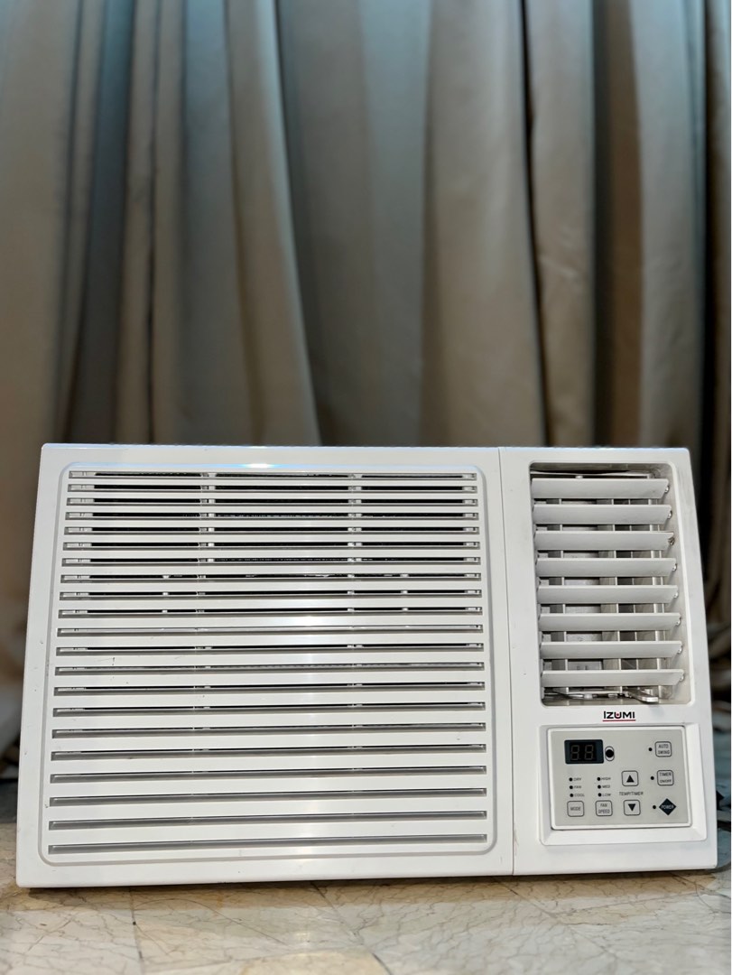 Izumi 1.5 HP Window Type Non-Inverter Aircondition, TV & Home ...
