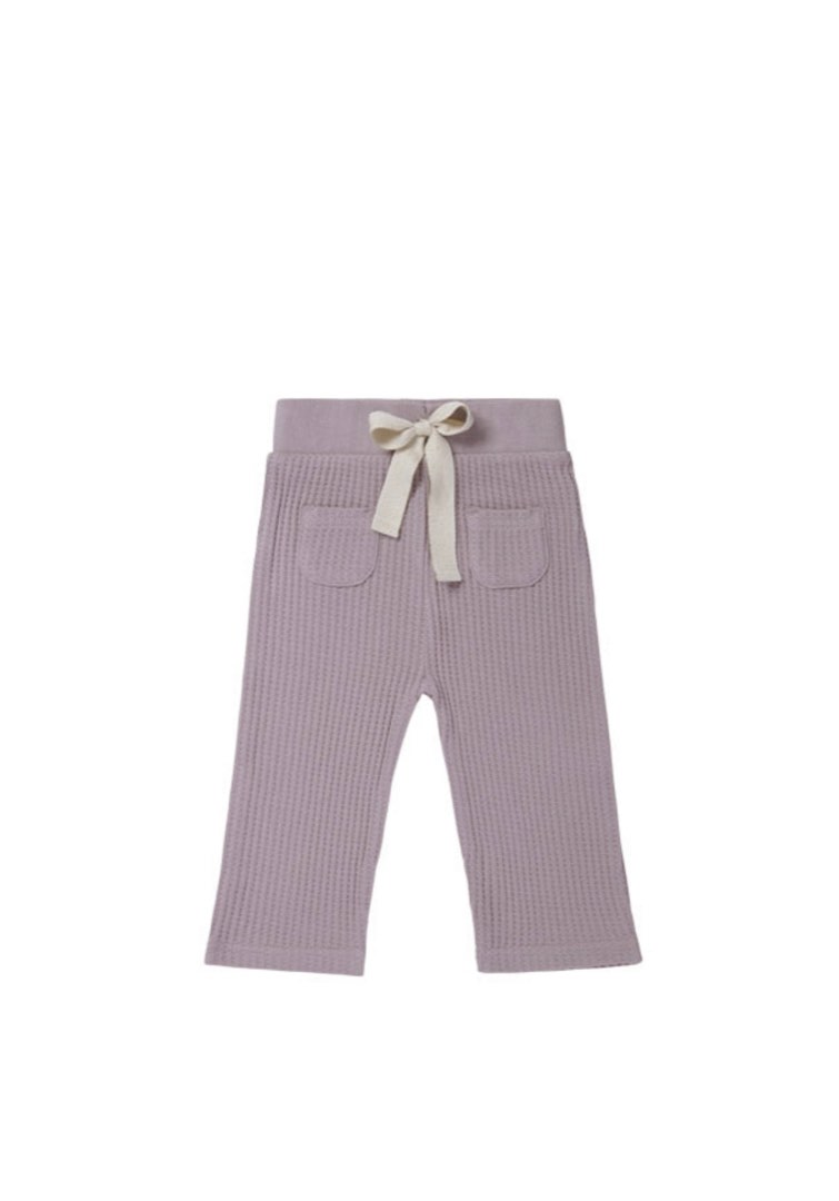 Jamie Kay Waffle Pants Mushroom, Babies & Kids, Babies & Kids Fashion ...