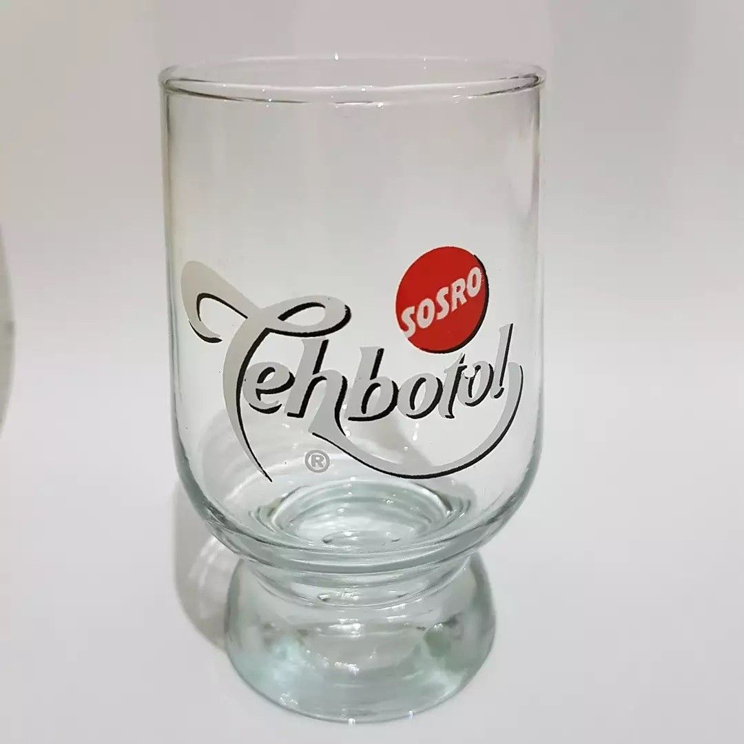 Jarang Gelas Beling Asli Teh Botol Sosro vintage, Kitchen & Appliances ...