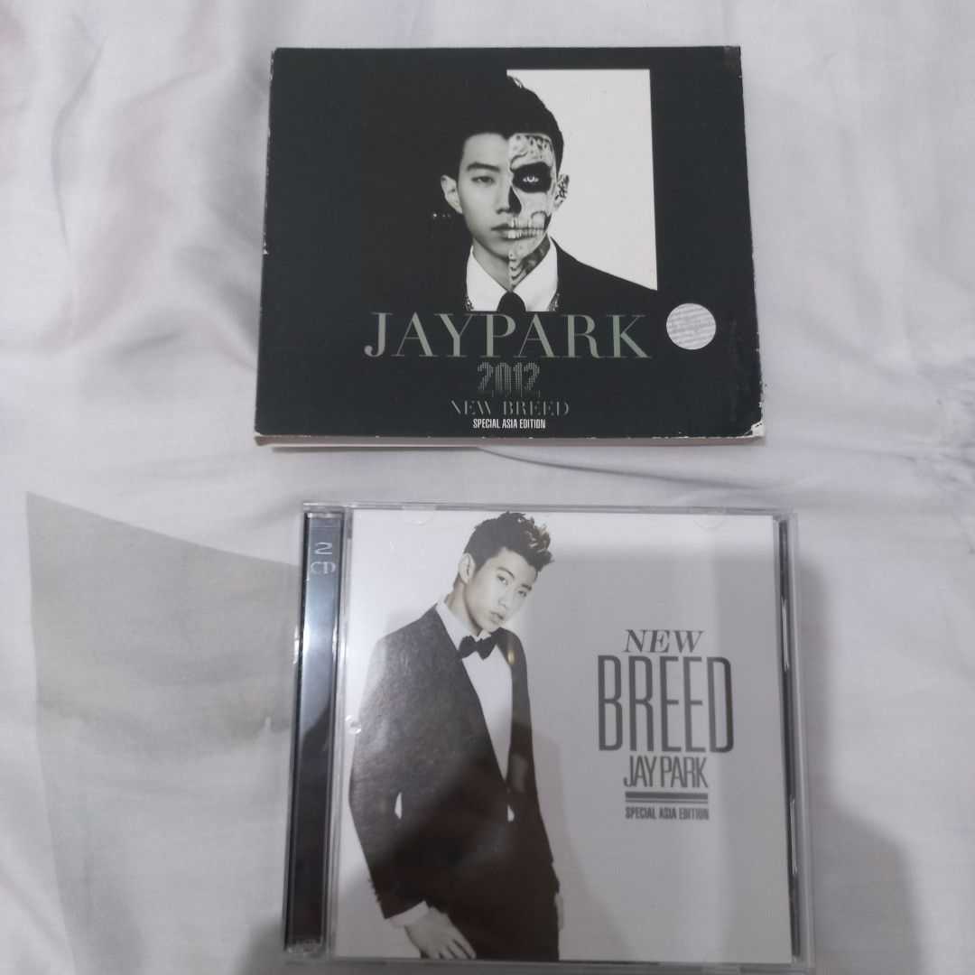 JAY PARK New Breeed Special Asian Edition CD+DVD, K-Wave di Carousell
