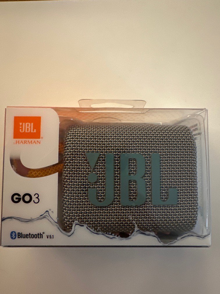 JBL GO3 Bluetooth speaker v5.1 waterproof, Audio, Soundbars, Speakers ...