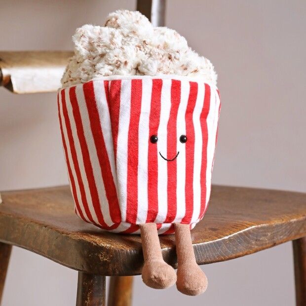 JELLYCAT Amuseable Popcorn soft toy 18cm, 兒童＆孕婦用品, 嬰兒玩具 - Carousell
