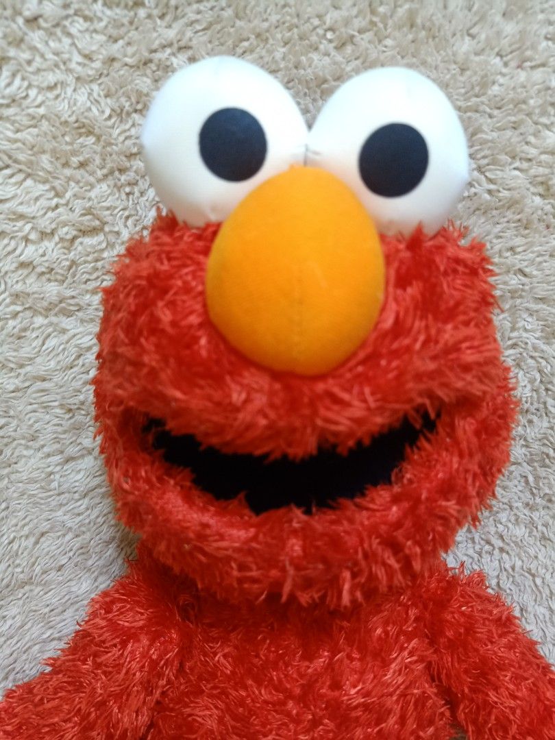 JUMBO ORIGINAL SESAME STREET CLASSIC ELMO, Hobbies & Toys, Toys & Games ...