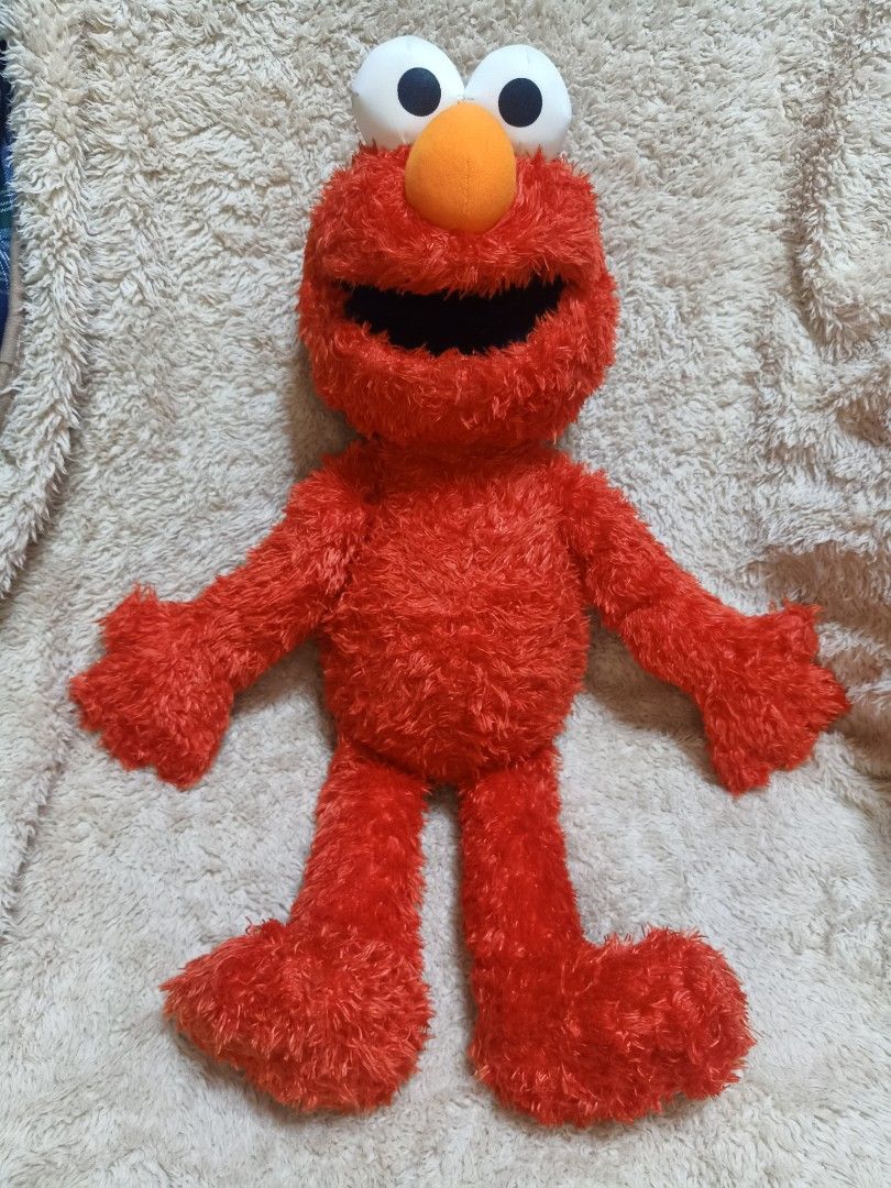 JUMBO ORIGINAL SESAME STREET CLASSIC ELMO, Hobbies & Toys, Toys & Games ...