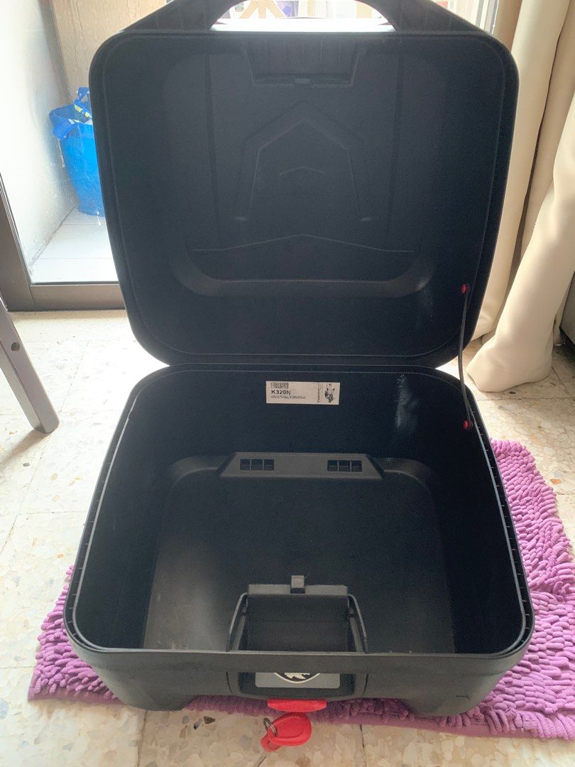 Kappa Top Box 32L (Free Yamaha Nouvo LC135 top box rack), Auto ...