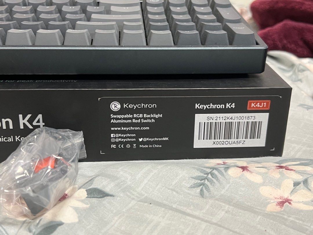 Keychron K4 V2, Computers & Tech, Parts & Accessories, Computer ...