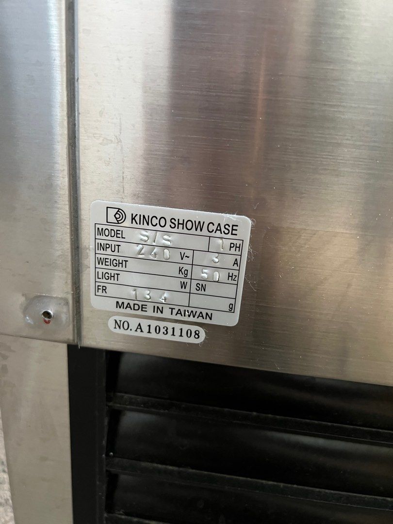 Kinco 2 Doors Upright Chiller/Fridge/Refrigerator, TV & Home Appliances ...