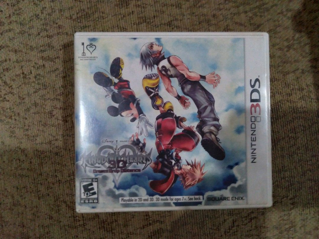 Nintendo 3DS XL Kingdom Hearts 3D Dream Drop Distance, Video Game, Game di Carousell